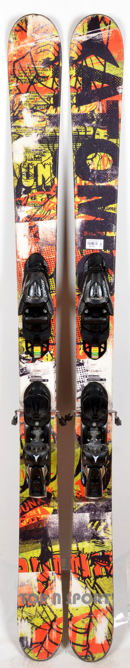 Atomic PUNX - skis d'occasion – Top N Sport, professionnel du matériel ...