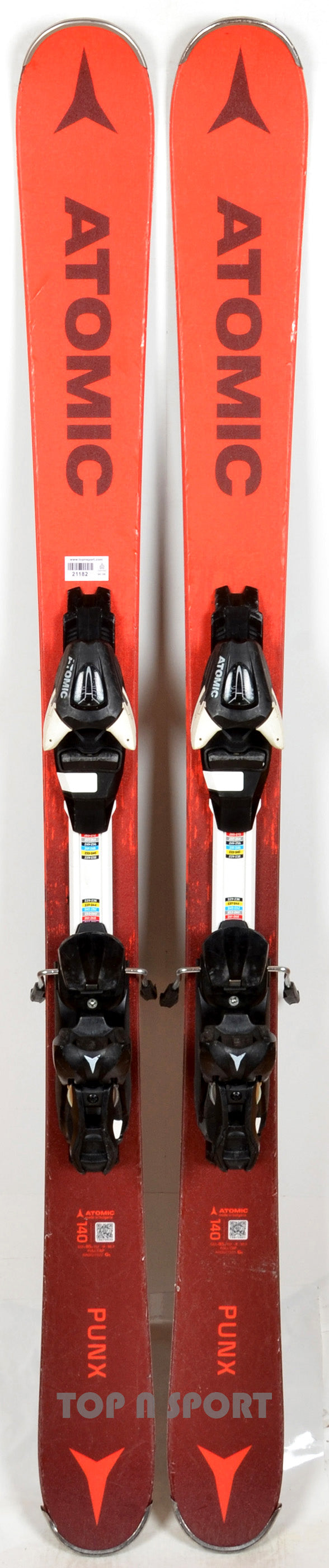 Atomic PUNX 5 red - skis d'occasion – Top N Sport, professionnel du ...