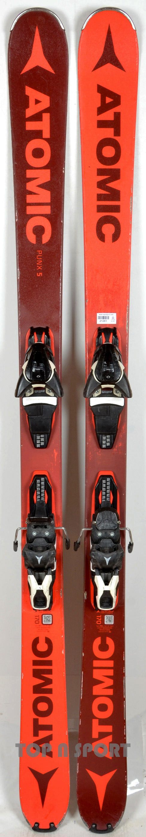 Atomic PUNX 5 red - skis d'occasion – Top N Sport, professionnel du ...