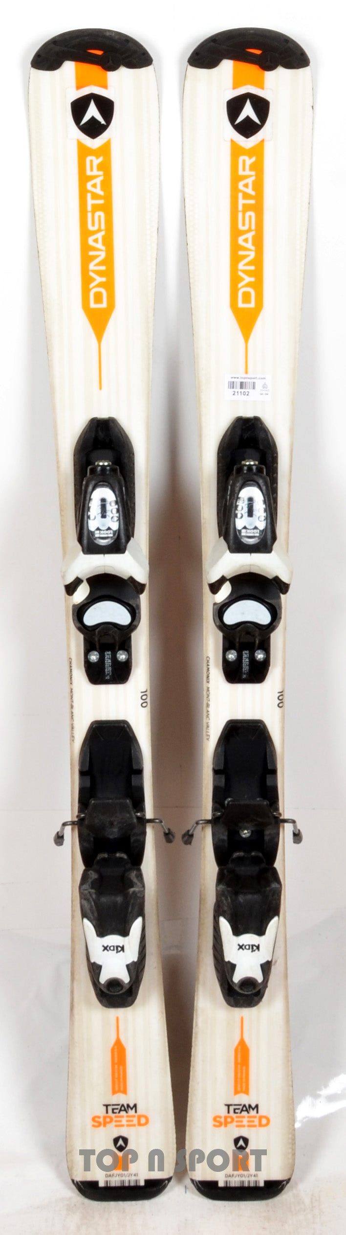 Dynastar TEAM SPEED white / ora - skis d'occasion Junior – Top N Sport ...