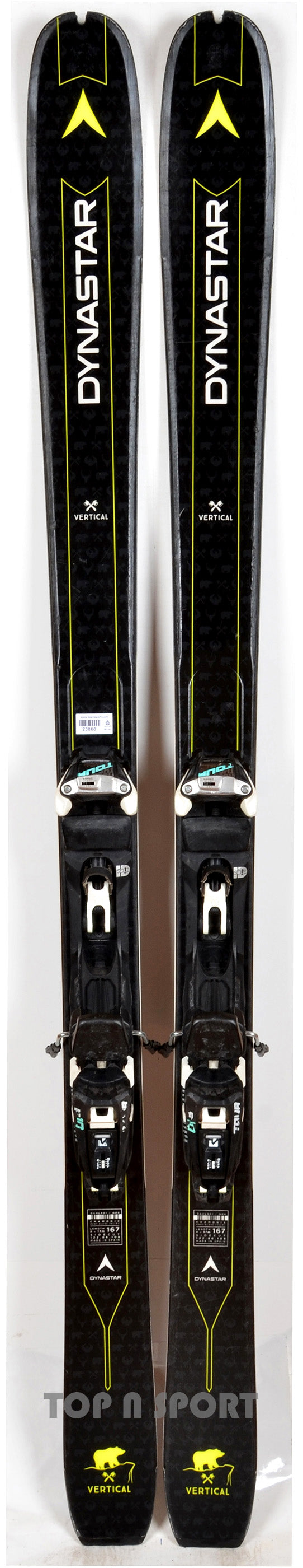 Dynastar VERTICAL BEAR + Fix Marker TOUR F10 - skis d'occasion – Top N ...