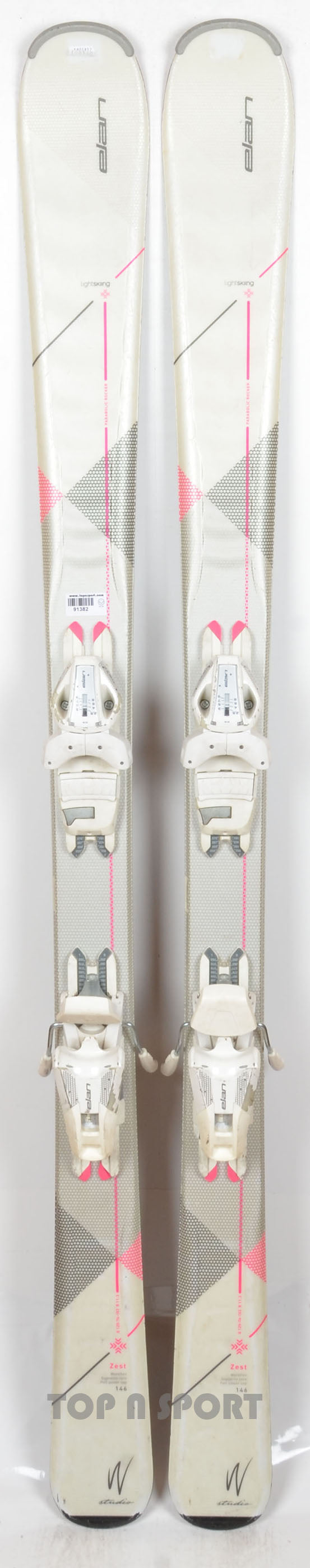 Elan ZEST QT white - skis d'occasion Femme – Top N Sport, professionnel ...