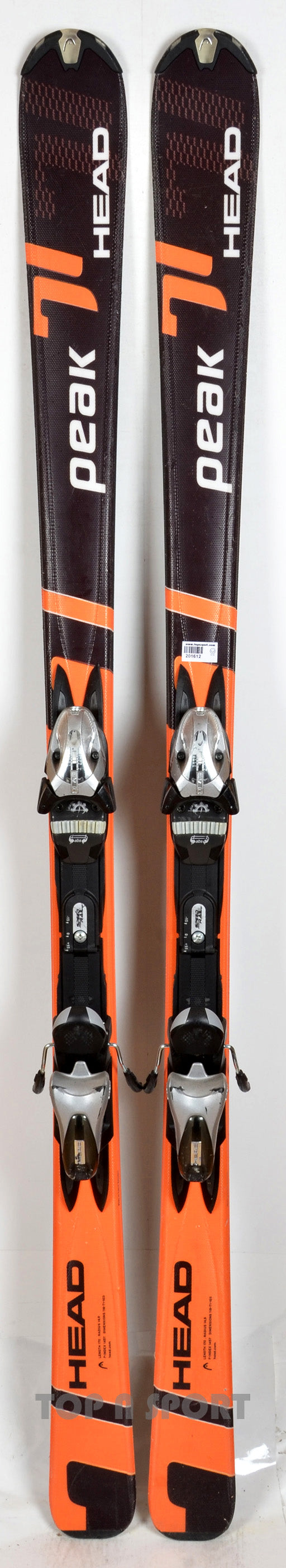 Head PEAK 71 - skis d'occasion – Top N Sport, professionnel du matériel ...
