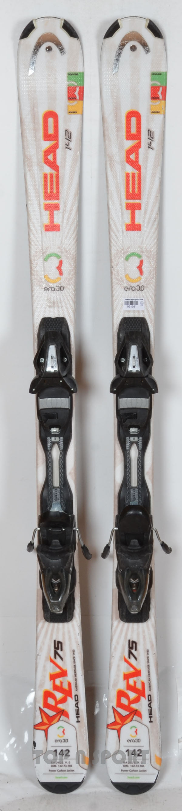 Head REV 75 white - skis d'occasion – Top N Sport, professionnel du ...