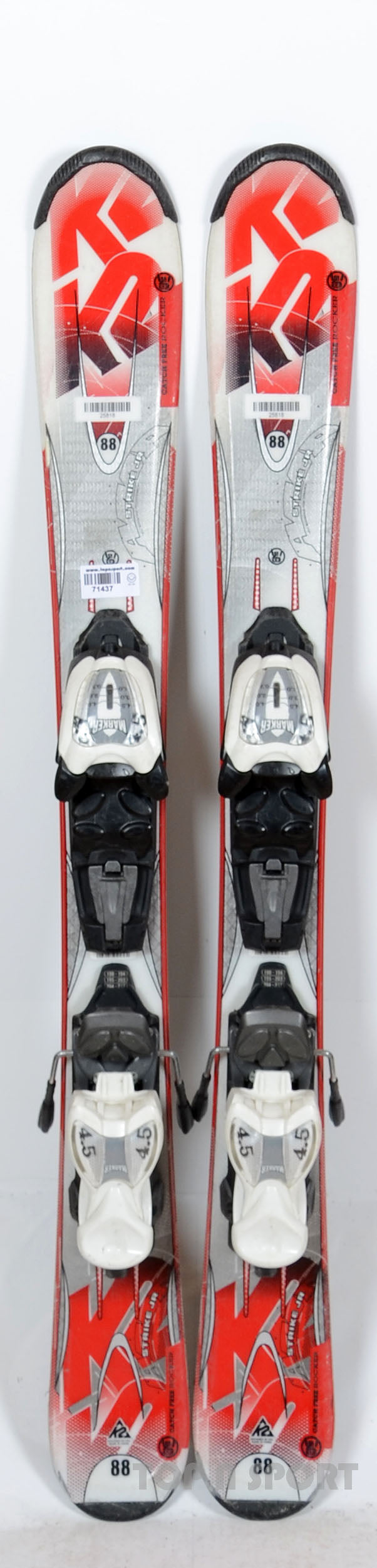 K2 STRIKE JR red - skis d'occasion Junior – Top N Sport, professionnel ...