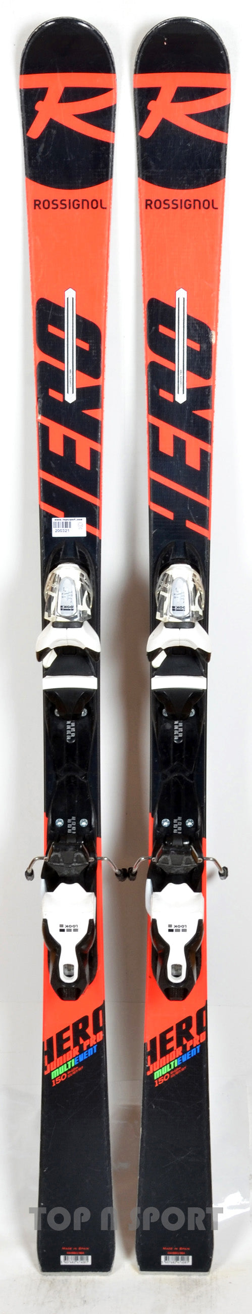 Rossignol HERO JUNIOR MULTI-EVENT Junior Pro - skis d'occasion Junior ...