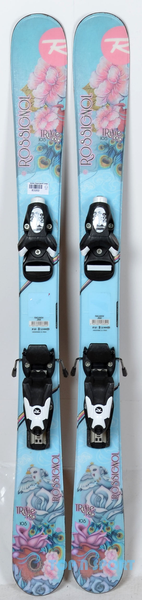 Rossignol TRIXIE PRO - skis d'occasion Junior – Top N Sport ...