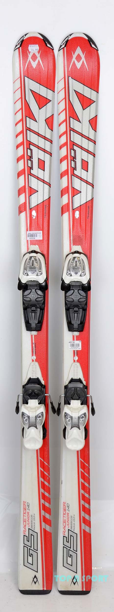 Völkl RACETIGER MOTION GS Jr red - skis d'occasion Junior – Top N Sport ...